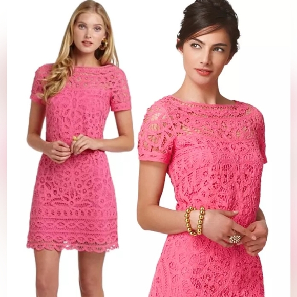 Lilly Pulitzer | Dresses | Lilly Pulitzer Mariekate Hotty Pink Go To ...